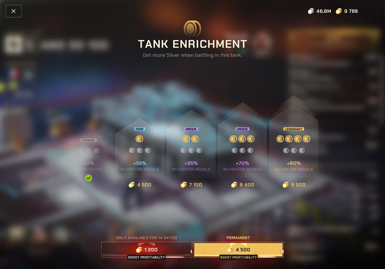 Tank Upgrade and Customization System | World of Tanks Blitz